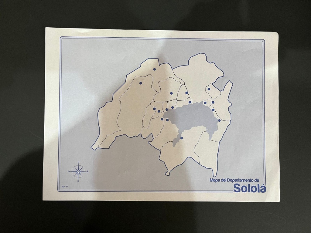MAPA DE SOLOLA | Distribuidora los escudos